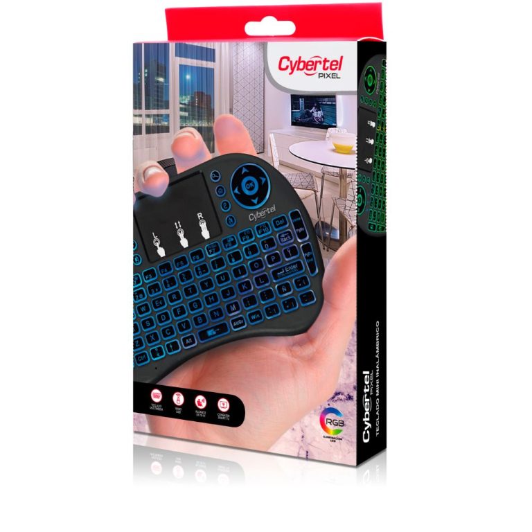 Mini Teclado Inalámbrico Cybertel Cyb k236 Touch – FullMerca